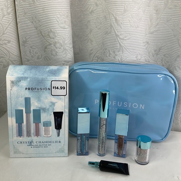 Profusion Cosmetics | Makeup | Profusion Cosmetics Sparkling Glitter Eyeshadow Makeup Bag ...